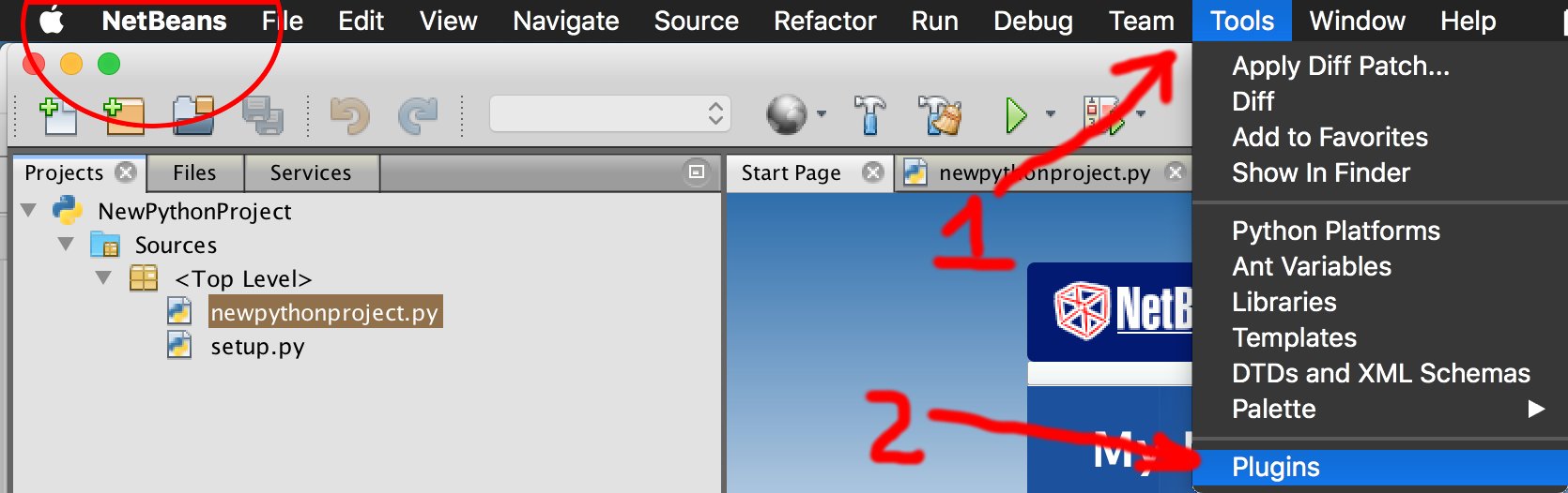 NetBeans for Python – Setup – REF.sound2picutre.com